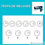 Tests de Relojes - Ejercicios de Tests de Series de Relojes
